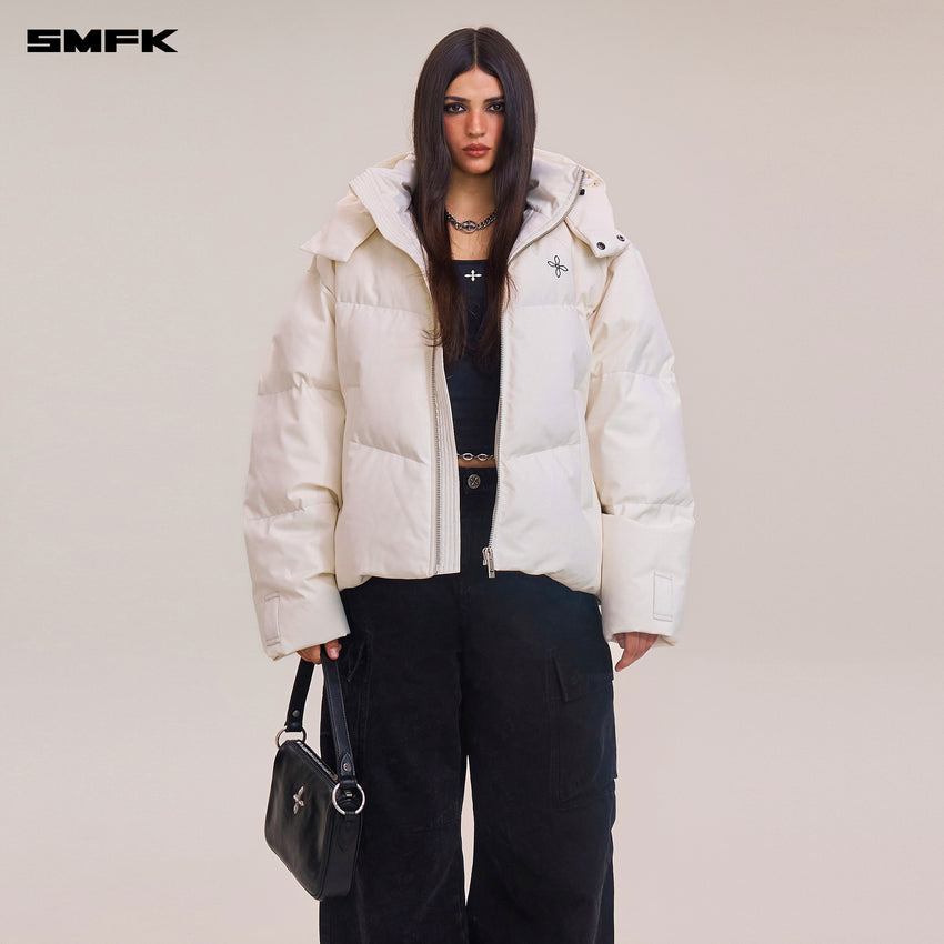 COMPASS MODE WASTELAND HUNTING DOWN JACKET/LOOSE SNOW MOUNTAIN WHITE ...