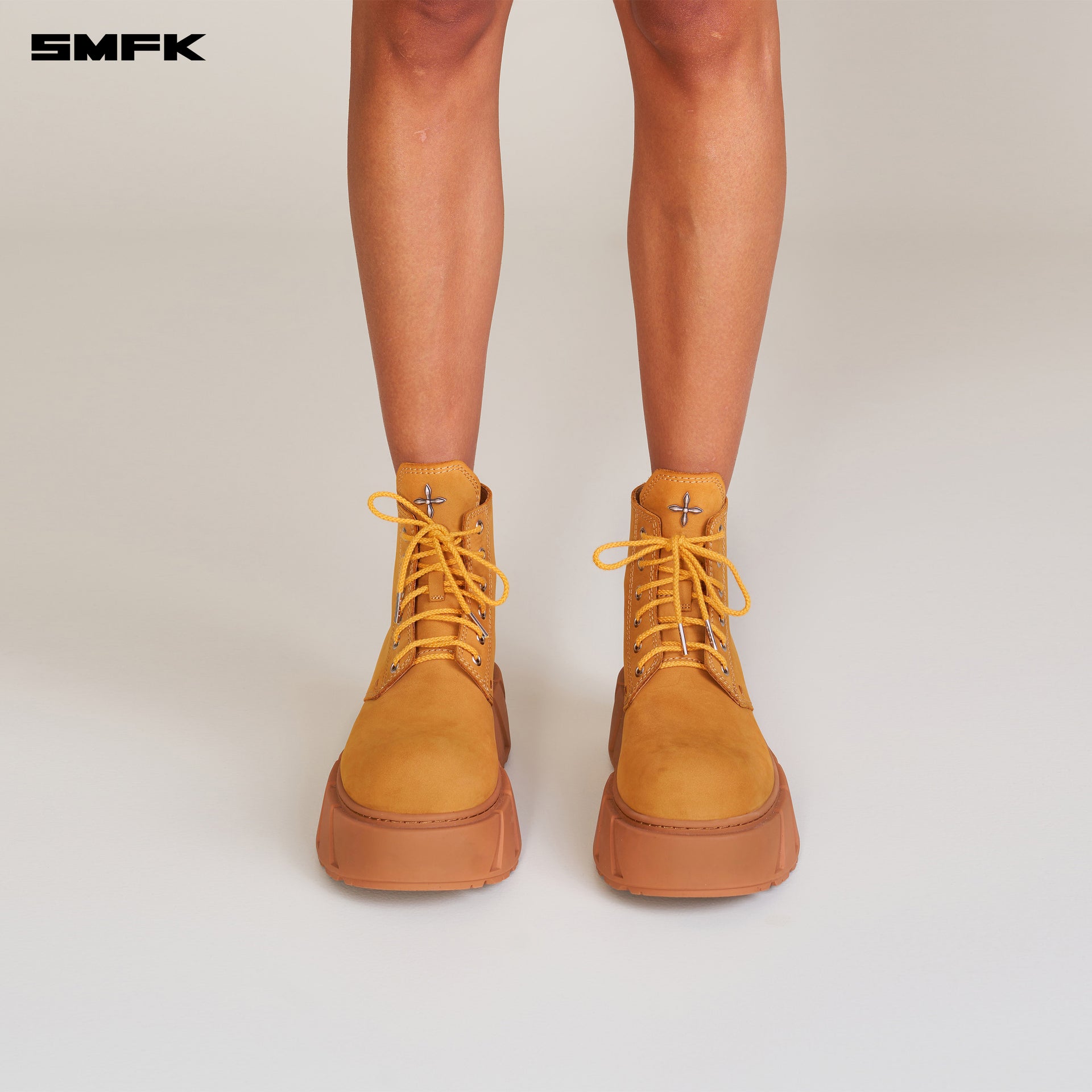 FUTURE MIRAGE LEATHER RIDER BOOTS GINGER – SMFK Official