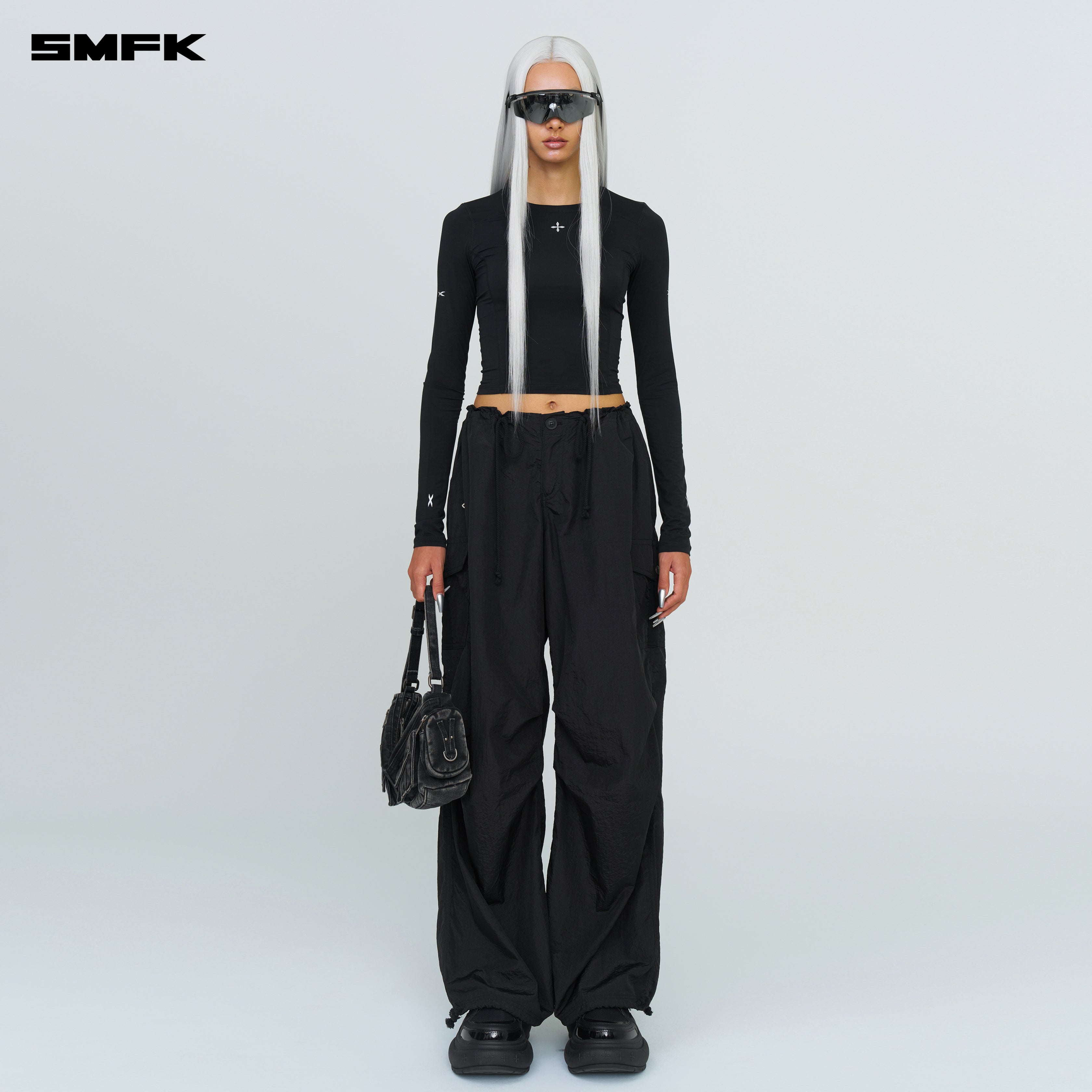 FUTURE Storm Hunting Loose Paratrooper Pants Black – SMFK Official