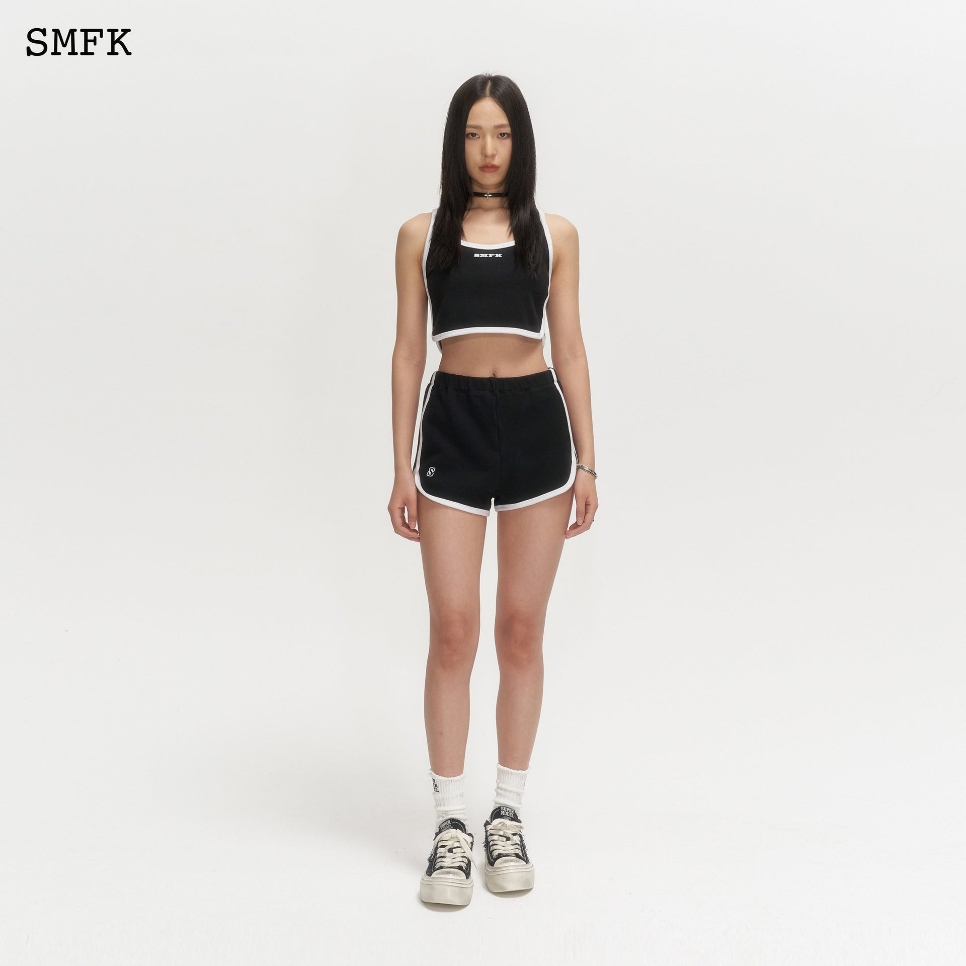 Compass Dark Night's Flower Black Jogging Set – SMFK Official