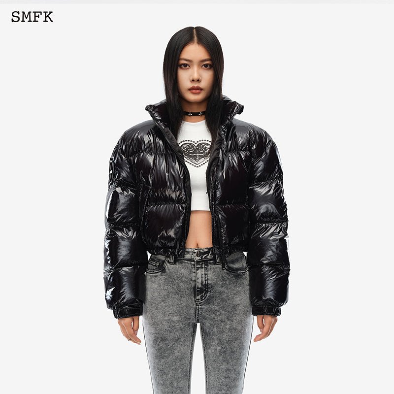 Compass Vintage Short Body Down Jacket – SMFK Official