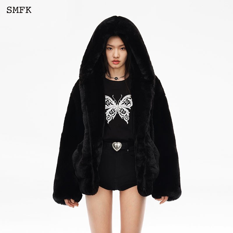 Snowman Hoodie Black | SMFK Official