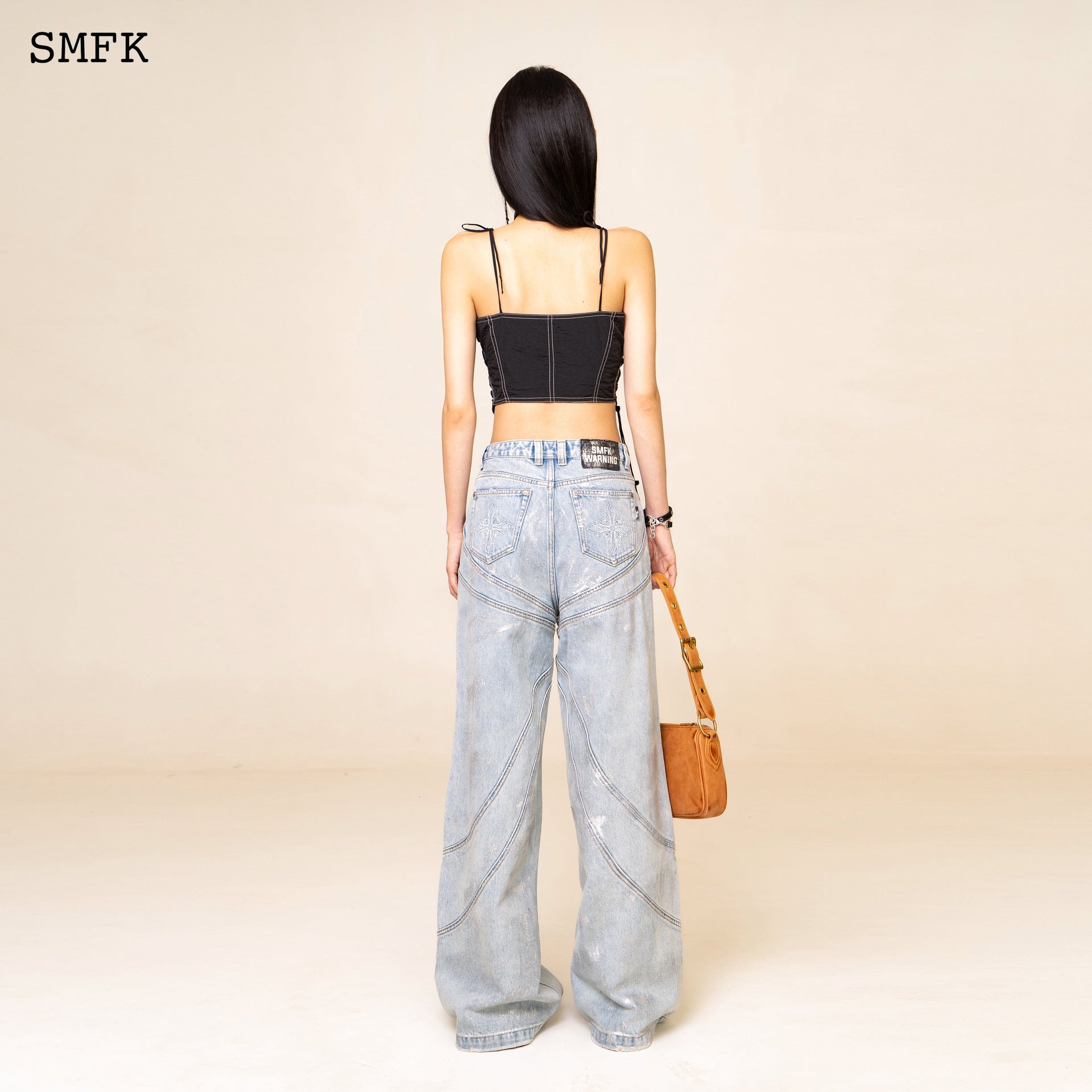 WildWorld Pheonix Loose Jeans Ocean Blue – SMFK Official